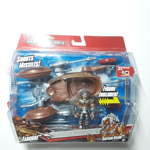 Mattel | Toys | Hot Wheels Battle Force 5 Captain Kalus Fangore Vehicle Figure New | Poshmark